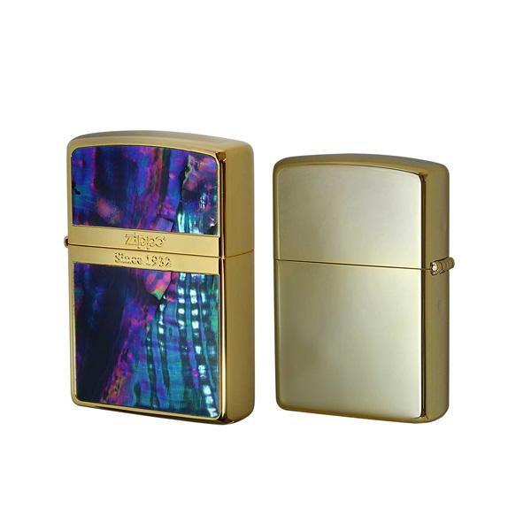 【ZIPPO】 ジッポー オイルライター シェル フィッシュ マザーオブパール 特殊加工 Shellfish 2G zippo ジッポ ライター 喫煙具