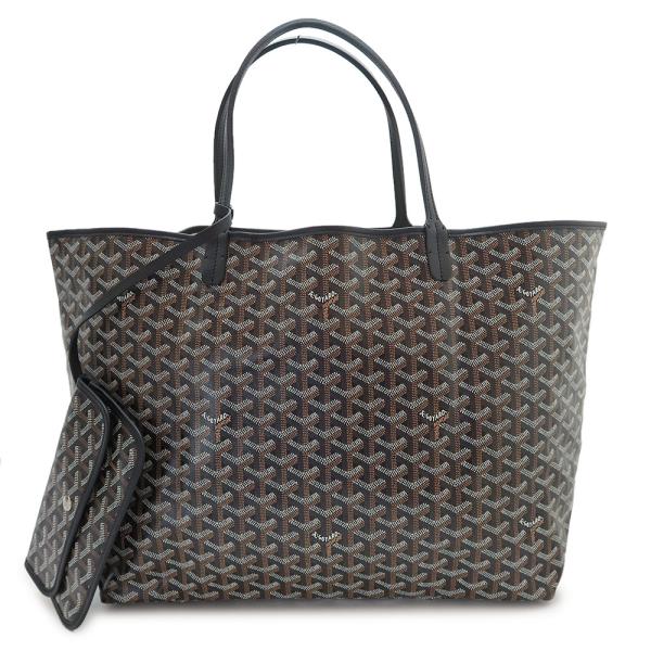 ゴヤール トートバッグ サンルイ GM ラージモデル ショルダーバッグ 肩掛けバッグ リバーシブル ポーチ付き ブラック マルチカラー 【A4サイズ対応、収納可】レディース メンズ ユニセックス バッグ ギフト プレゼント 誕生日 記念日 ...