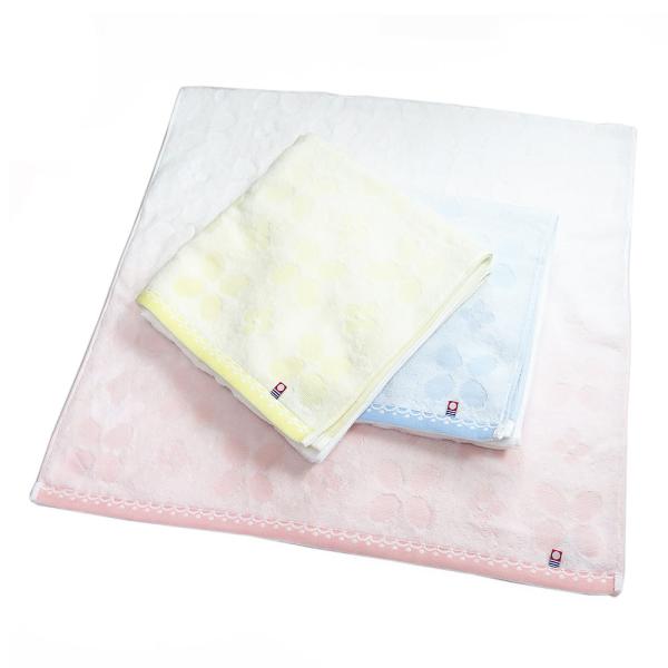 【メール便で発送します】※ポスト投函(3〜7日かかります)・代金引換不可・日時指定不可※複数個注文またはギフトラッピングの場合、宅配便へ変更となる場合がございます。今治バスタオル 今治タオル タオル ふんわりやわらか パステルフロール 花柄...