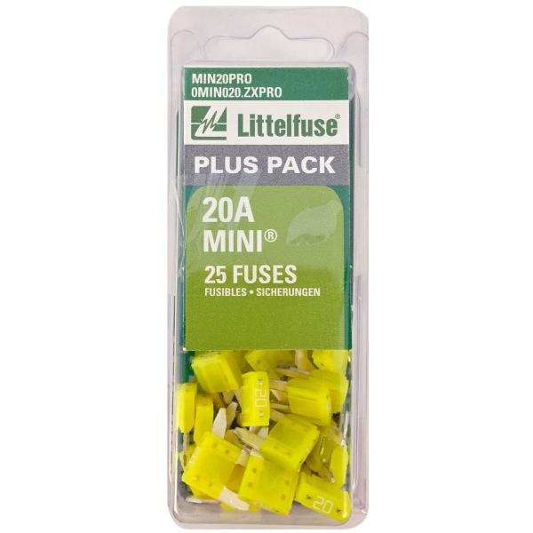 商品名: Littelfuse MIN20PRO MINI BP PRO 高速作動 自動車用ブレードヒューズ 25ピース Littelfuse MIN20PRO MINI BP PRO Fast-Acting Automotive Blad...