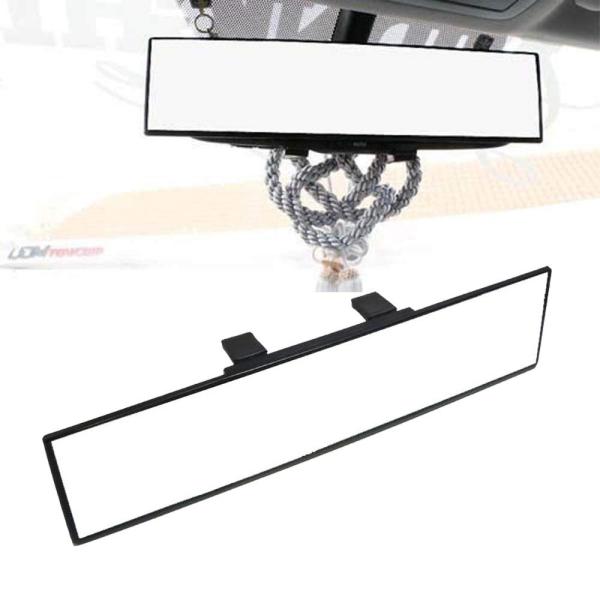商品名:  iJDMTOY Universal Fit JDM 300mm 12-Inch Wide Flat Clip On Rear View Mirror Compatible With Car SUV Van Truck, etcブ...
