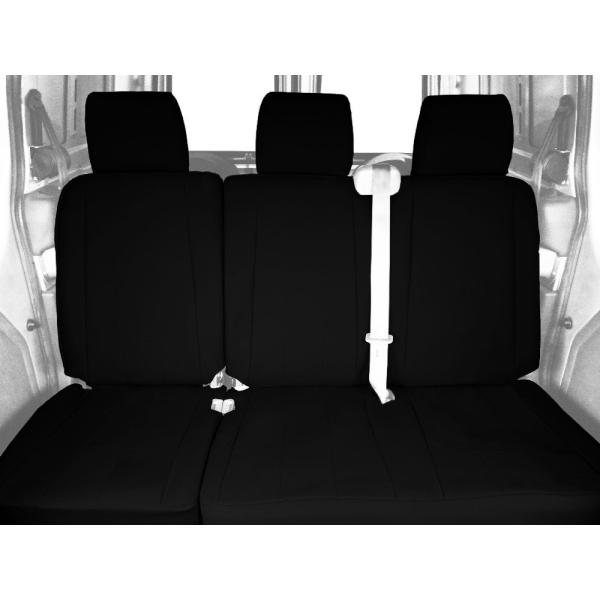 商品名:  Rear 60/40 Split Back &amp; Solid Cushion Seats, CalTrend DuraPlus Seat Covers for 1995-2005 Volkswagen Golf Black...