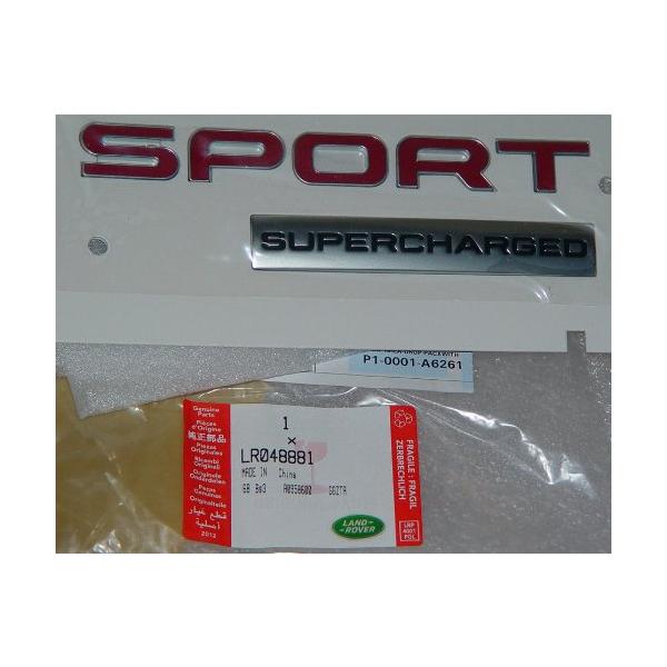 商品名:  EuroActive Land Rover OEM Brand Range Rover Sport Supercharged RED Sport Tailgate Badgeブランド: EuroActive重量: 57g商品番号...
