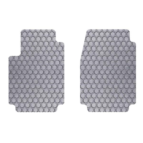 商品名:  Intro-Tech AD-626F-RT-G Hexomat Front Row 2 pc. Custom Fit Auto Floor Mats for Select Audi A3 Models - Rubber-Like...