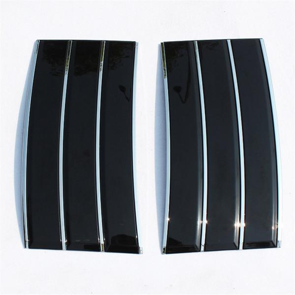 商品名: クローム ブラック サイドベント グリル メッシュ グリル ランドローバー レンジローバー ヴォーグ 2013-2017 Chrome Black Side Vent Fit for Land Rover Range Rover ...