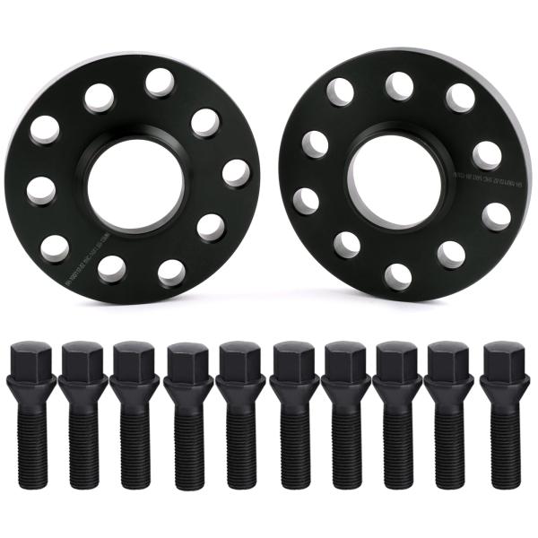 商品名: 2個 5x112 5x100 ハブセントリック ホイールスペーサー アウディ フォルクスワーゲン 5ラグ、15mm 10ラグボルト(40mmシャンクコーンシート)対応 TT A3 A4 A6 A8 S4 S6 S8 Jetta G...