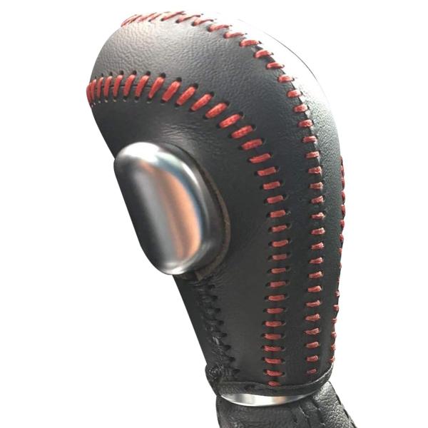 商品名: JI レザーギアシフトノブカバー ブラック Loncky JI Loncky Gear Shift Knob Cover for Audi A3 2006-2010/2009-2012 Audi A4/2008-2012 Audi...