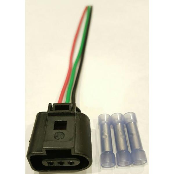 商品名: Muzzys ピグテール VW AUDI VAG Skoda 1J0973703 3D0973703 3ピンコネクター ピグテール修理キット 燃料ポンプ、カムシャフトセンサー、昼間ランニングランプ(DRL)などのスプライス付き M...