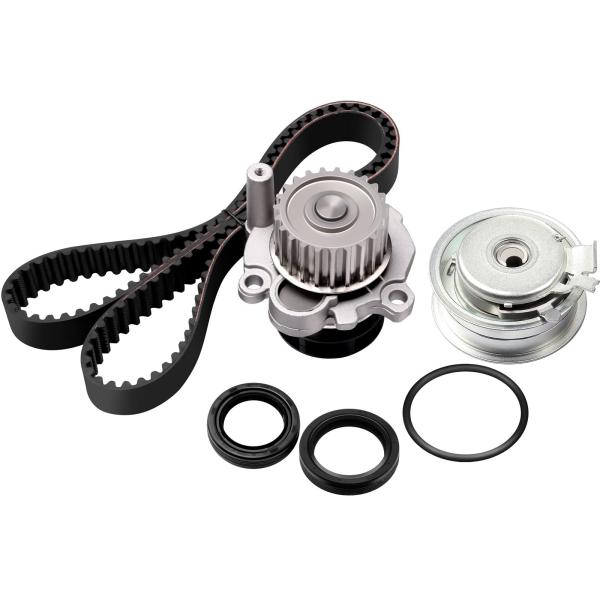 商品名: ECCPP タイミングベルトウォーターポンプキット 1999 2000 2001 2002 2003 2004 2005 フォルクスワーゲン ジェッタ 2.0L L4 SOHC 8 バルブENG.コードAEG AVH AZG BE...