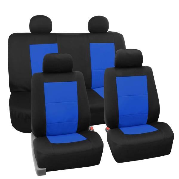 商品名: FHグループシートカバー FB085BLUE114 FH Group Full Set Neoprene Car Seat Covers for Low Back Front Seat Covers, Washable Seat ...