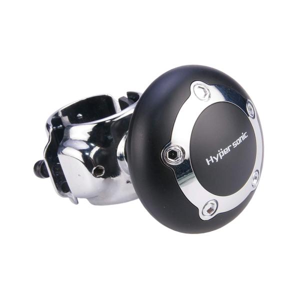 商品名: Hypersonic カーパワーハンドルスピナーハンドルノブ Hypersonic Vehicle Power Handle Car Steering Wheel Spinner Accessory Knob Universal ...