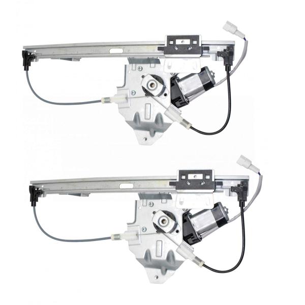 商品名:  TRQ Window Regulator Power w/Motor Rear LH RH Pair for 02-05 Land Rover Freelanderブランド: TRQ高さ: 27.9908cm横幅: 57.988...