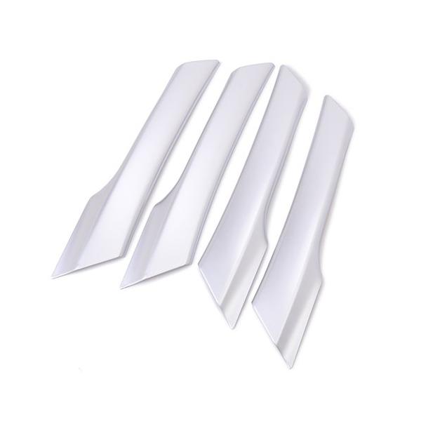 商品名:  Kadore Interior Side Door Armrest Decorative Sills Trim Fit for Volkswagen VW Tiguan 2013-2015 ABS Matte 4PCS/Setブ...