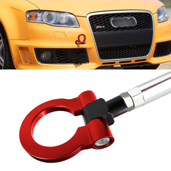 商品名:  Xotic Tech 1 Set Track Racing Anodized Alloy Tow Hook Compatible with Audi A4 A5 S4 S5 RS5 A7 S7 RS7 B8 (Red)ブランド:...