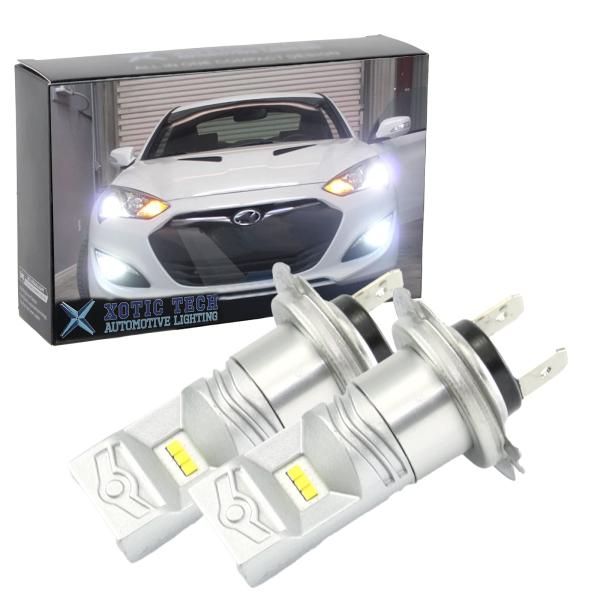 商品名: Xotic Tech 2x H7 100W ハイパワー ホワイト LED フォグ電球 最新バージョン LED フォグランプ電球 6000K フォグライト用 Xotic Tech Pair 100W High Power 6000K...