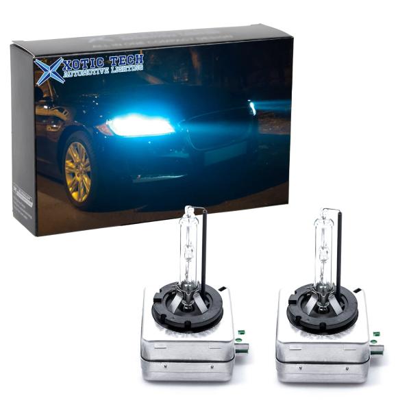 商品名: Xotic Tech D1S D1R D1C 8000K アイスブルー OEM HID ヘッドライト交換用電球 Xotic Tech D1S D1R D1C 35W HID Replacement Light Bulbs,8000...