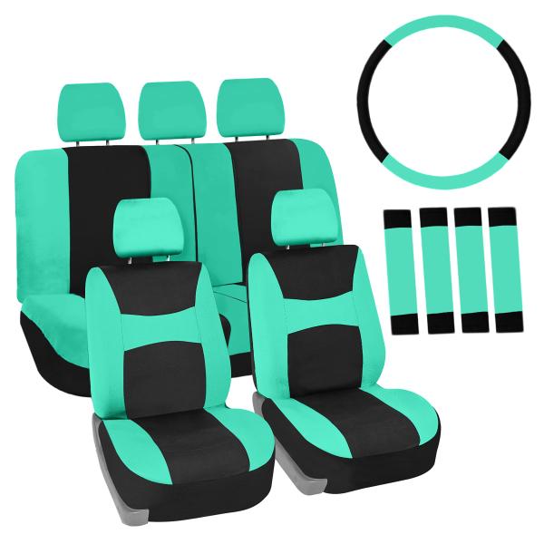 商品名:  FH Group Full Set Cloth Car Seat Covers , Universal Fit combo, Low Back Front Seat Covers, Airbag Compatible, Spli...