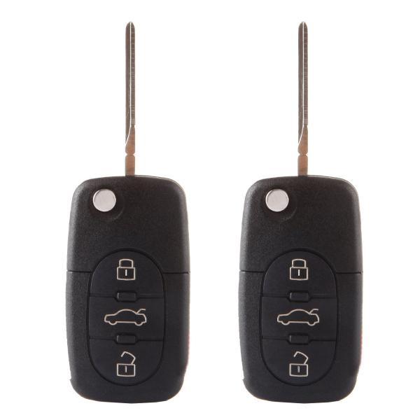 商品名: CCIYU交換キーシェルケース2?x 3ボタンfor Audiシリーズ cciyu Keyless Entry Remote Smart Key Fob Shell Case 1997-2006 Fit for Audi A4 1...