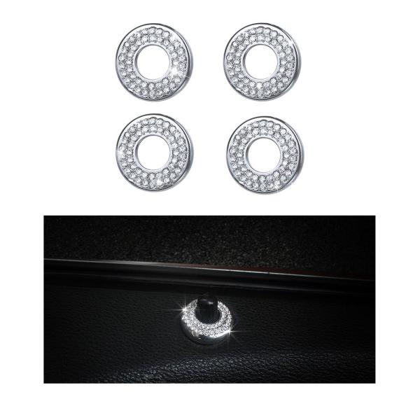 商品名:  1797 Compatible Door Lock Pins Caps for Mercedes Benz Accessories Parts Bling W204 W205 W213 X204 C E Class GLC AM...