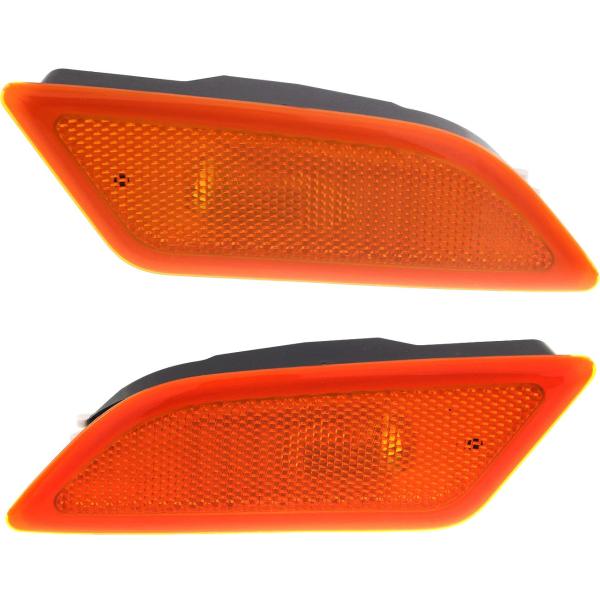 商品名:  Front Side Marker Light Pair/Set for Mercedes-Benz C-Class (2012-2015), Right (Passenger) and Left (Driver), Inclu...