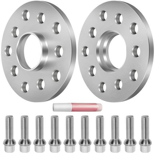 商品名: OCPTY 2個セット 厚さ10mm 5x100 5x112 5ラグ14x1.5 スタッドホイールスペーサー 1995-2015 Audi S6に適合 802152-5209-0943453711 OCPTY 5x100 to 5...