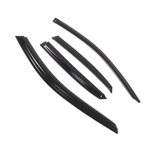 商品名:  Car Window Rain Guard | Outside Mount Visors Auto Side Window Deflectors | Windows Visor Rain Shields Compatible w...