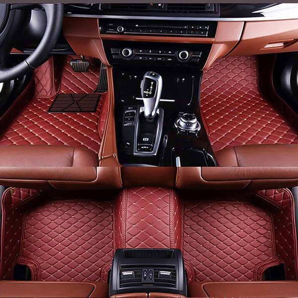 商品名:  Manlon Technology Car Floor Mats for Volkswagen Sharan 7 Seat 2012-2018 All Weather 3D Car Carpets (Wine red)ブランド:...