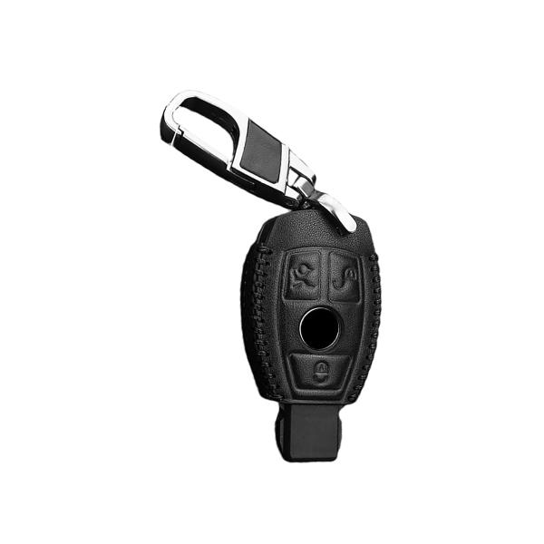 商品名: ontto キーレスキーフォブカバーケース プレミアムレザー 360度完全保護 キーシェル メルセデス・ベンツ C E S M CLS CLK Gクラス ブラック ontto Keyless Key Fob Cover Case ...