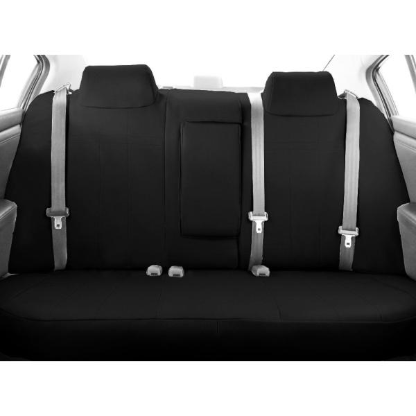 商品名:  Rear 40/60 Split Bench Seats, CalTrend DuraPlus Seat Covers for 2010-2011 Volkswagen Jetta Black Black Insert with...