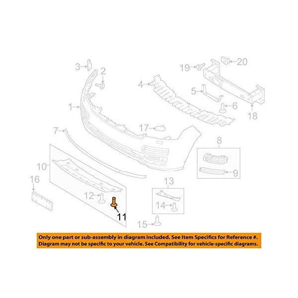 商品名:  Land Rover Genuine Front Towing Eye Cover Clip Range Rover Sport 10-13 14 ON LR4 Discovery 17 ON Range Rover 10-12...