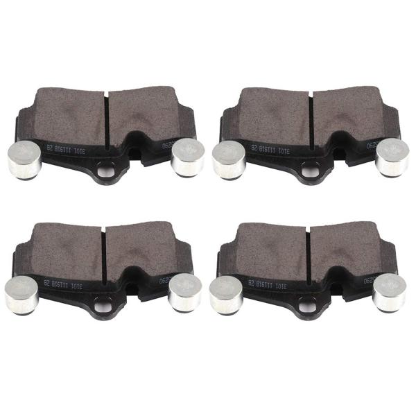 商品名: ECCPP ブレーキパッド 4ピース リアセラミックディスクブレーキパッドキット 2007-2015 Audi Q7,2003-2006 2008-2010 ポルシェカイエン,2004-2010 Volkswagen Touare...