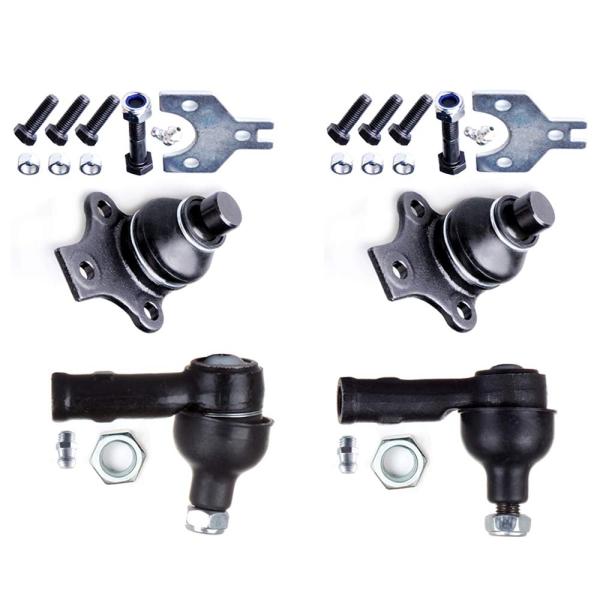 商品名: OCPTY - フォルクスワーゲン カブリオ コラドゴルフ ジェッタ パサート用 - フロント下部ボールジョイント2個 右左外側タイロッドエンド OCPTY - New 4-Piece 1988-1998 For Vw for J...