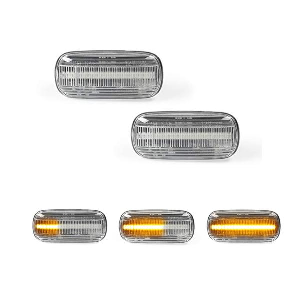 商品名:  Gempro Side Marker Light LED Amber Sequential Dynamic Side Turn Signal Lights Assembly Compatbile for Audi A4 S4 B...