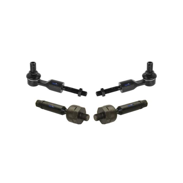 商品名:  PartsW -4 Pc Front Passenger Driver Inner &amp; Outer Tie Rod Ends Steering Kit Fits AUDI A4 1996-2008 AUDI A4 QUA...