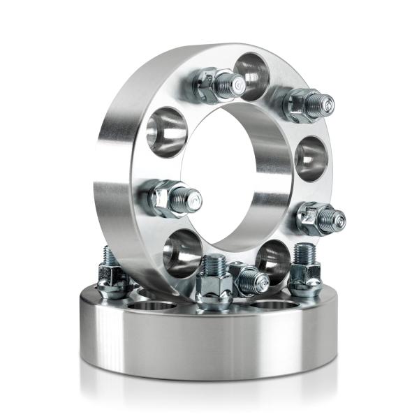 商品名:  Customadeonly 2 Pieces 1.5" (38mm) Wheel Spacers Adapters Bolt Pattern 5x6.5 5x165.1 Thread Pitch 16x1.5 Studs Com...
