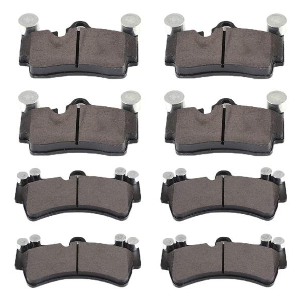 商品名:  Ceramic Brakes Pads,OCPTY Quick Stop Front Rear Brake Pad fit for 2007-2015 for Audi Q7,2003-2006 2008-2010 for Po...