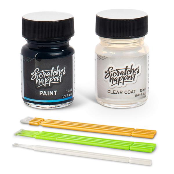 商品名:  ScratchesHappen Exact-Match Touch Up Paint Kit Compatible with Volkswagen Oryx White Pearl Tricoat (L0K1/0R) - Bot...