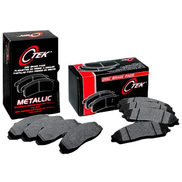 商品名: Centric フロント&amp;リア メタリックブレーキパッド 2セット フォルクスワーゲン CC パサート CC GTI Eos ジェッタ用 Centric FRONT and REAR Metallic Brake Pad ...