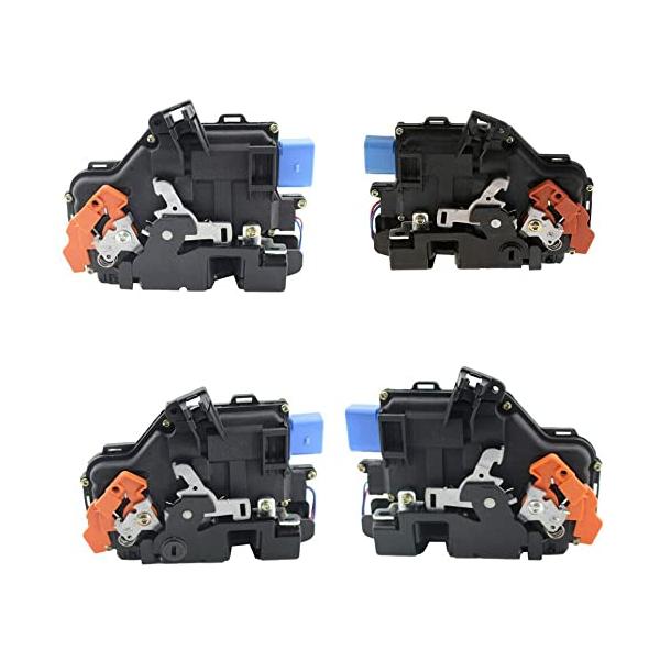 商品名:  AIRSUSFAT 4Pcs Front Rear Door Lock Actuator for Volkswagen VW for Touarege Phaeton Golf 5 fit Touran 3D1837015AB ...