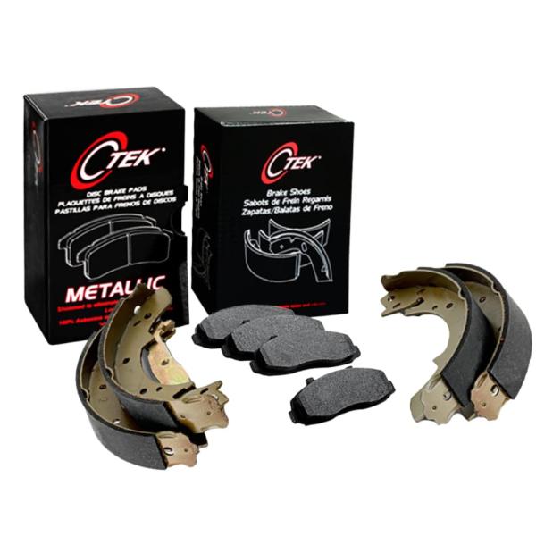 商品名:  Centric FRONT and REAR Metallic Brake Pads Plus Shoes 2 Sets For Volkswagen Cabrio, Golf, Jettaブランド: Logic Auto高さ:...