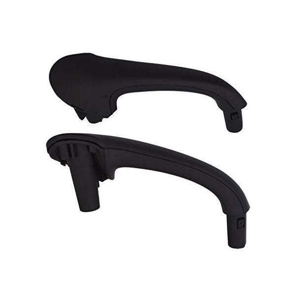 商品名: LABLT フロント左&amp;右グリップドアハンドル #20381016519116 ブラック メルセデス C クラス W203 2003 2004 2005 2006 2007用 LABLT Front Left&amp;Ri...