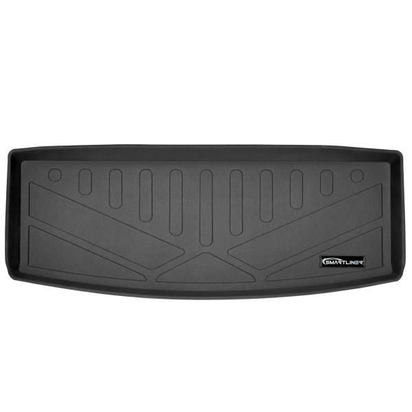 商品名: SMARTLINER カスタムフィット カーゴトランクライナー フロアマット 3列目後ろ ブラック 2018-2019 フォルクスワーゲン ティグアン用 3列目シート付き SMARTLINER Custom Fit Cargo T...