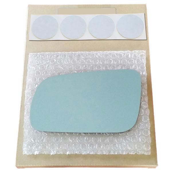 商品名:  Mirror Glass Replacement + Adhesive Pads for 1999-2005 Volkswagen Golf Driver Side - Blue Tint Mirror Glass (2000 ...