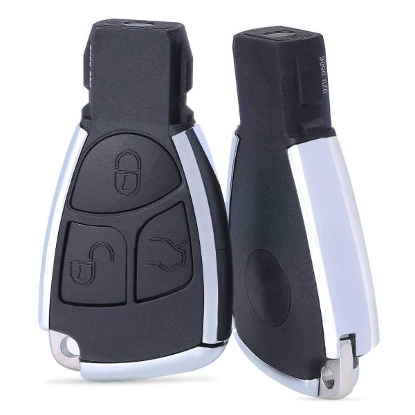 商品名: Keymall キーレスエントリー リモートカー キーシェルケース フォブ 3ボタン メルセデスベンツ C E S B クラス CLK CLS SLK 2001-2010用 Keymall keyless entry remote...