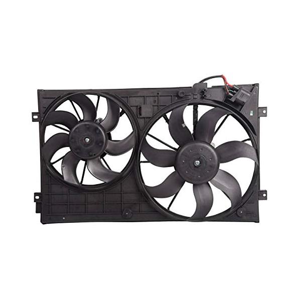 商品名:  Bapmic 1K0121207BB Front Radiator Cooling Fan Assembly for Volkswagen Beetle Golf Jetta Rabbit 2.0L 2.5L 2005-2015...