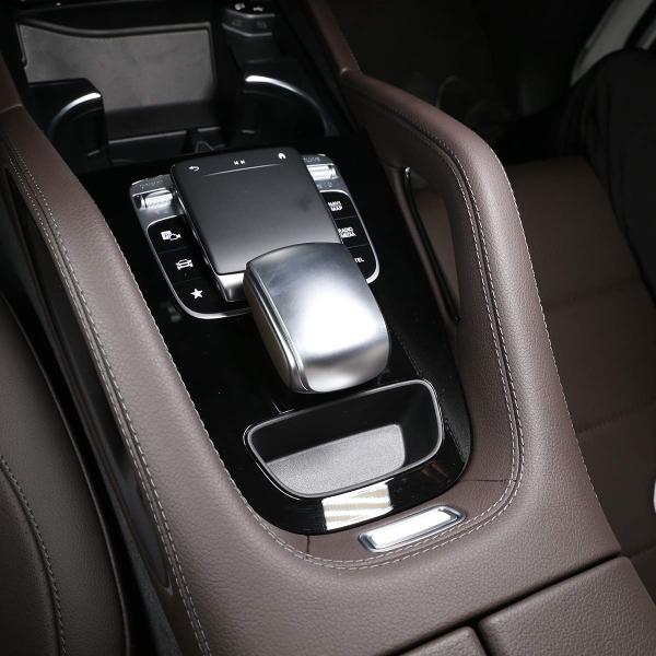 商品名: YUECHI ABS クローム メルセデスベンツ GLE W167 GLS 350 450 2020用 カーセントラルコントロール アームレストヘッドカバートリム カーアクセサリー (シルバー) YUECHI ABS Chrome...