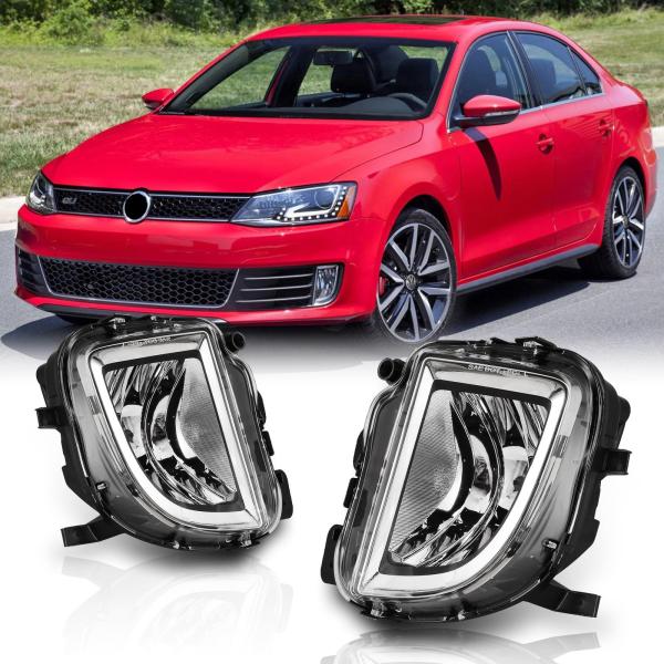 商品名:  AUTOFREE Fog Lights Assembly Compatible for 2010-2014 Volkswagen GTI/ 2011-2015 VW Jetta GLI Driving Fog Lamps Rep...