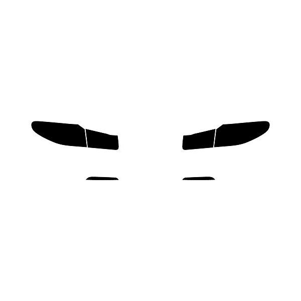 商品名: Rtint テールライトティントカバー BMW 5シリーズ 2017-2020 (セダン) 対応 - スモーク Rvinyl Tail Light Tint Covers Compatible with BMW 5-Series ...