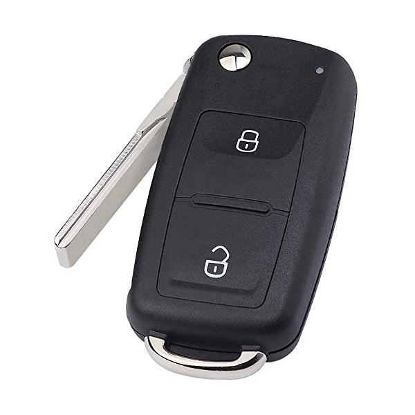 商品名:  Keymall keyless Entry Replacement Remote Key Shell Case Blank 2B Fob for VW VOLKSWAGEN SEAT SKODAブランド: Keymall高さ: ...