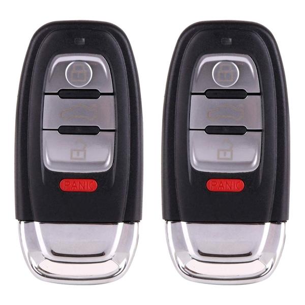 商品名:  SCITOO Keyless Entry Option Replacement for 4 Buttons 2009-2016 for Audi A1 A3 Q3 R8 RS5 S6 SQ5 TT 2PCS FCC 8T0959...